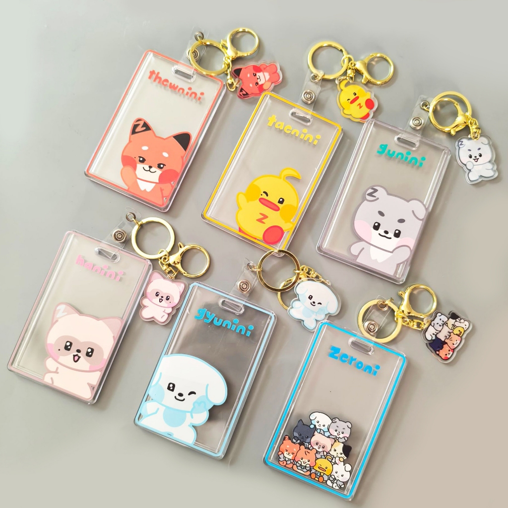 ⭐現貨⭐ZEROBASEONE minini Zeroni ZB1 證件套 胸牌 小卡保護套 鑰匙圈 周邊 吊飾 | 蝦皮購物