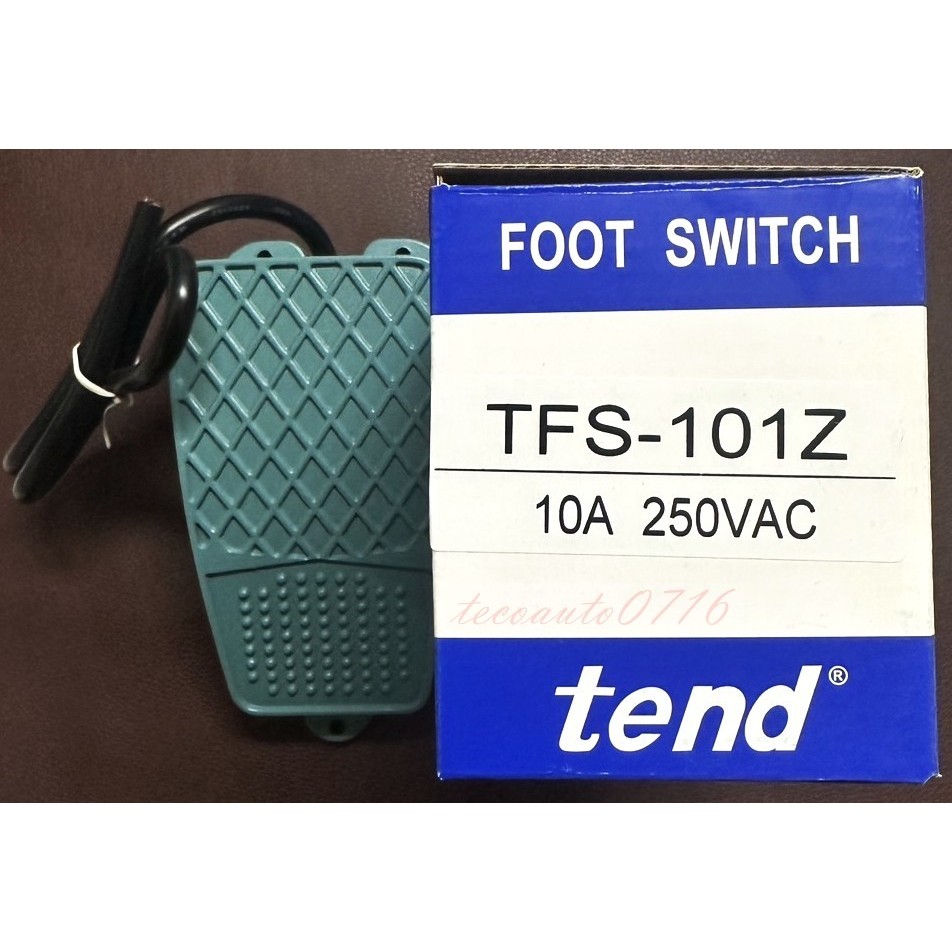 【公司貨 保固一年 附發票】TEND 天得 腳踏開關TFS-101Z 鋁合金0.5M | 蝦皮購物