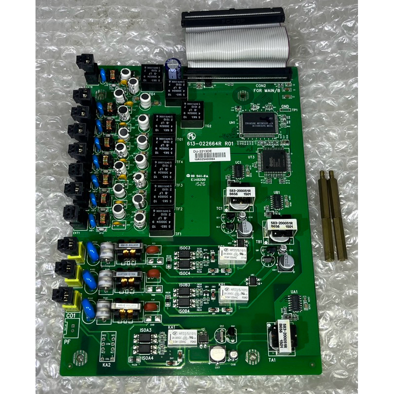 簡便宜 二手 東訊 TECOM DU-2213DE 308 擴充卡 適用:SD616A DX616A 總機系統 | 蝦皮購物