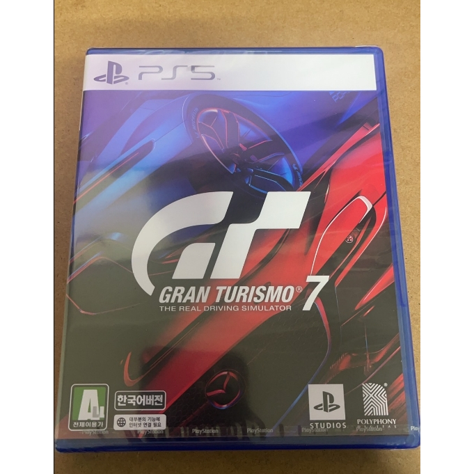 【水漾小舖】PS5 PS4 跑車浪漫旅7 韓文版 Gran Turismo 7 GT7 (韓版封面)現貨出清 | 蝦皮購物