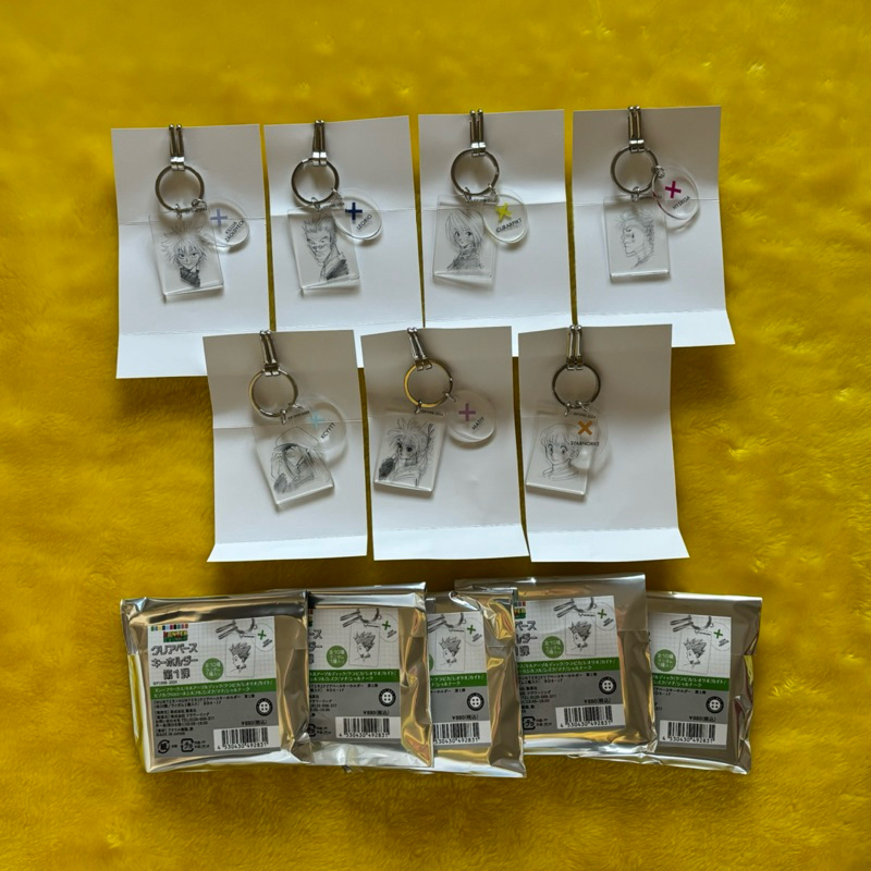 ★現貨 獵人 hunter×hunter jf2025 js jump shop 透明原畫壓克力鑰匙圈 吊飾 盲抽 拆售 | 蝦皮購物