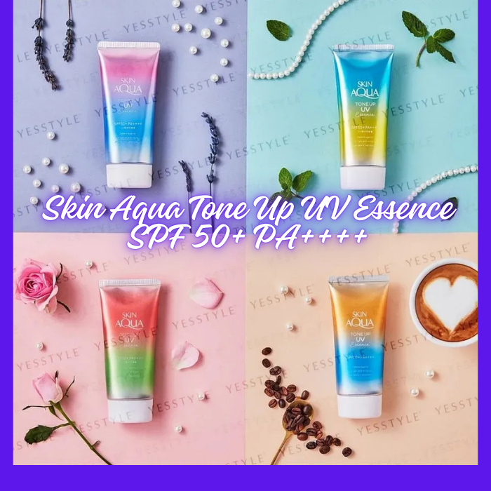 Rohto Skin Aqua Tone Up UV Essence SPF 50+ PA++++ 日本出貨 | 蝦皮購物