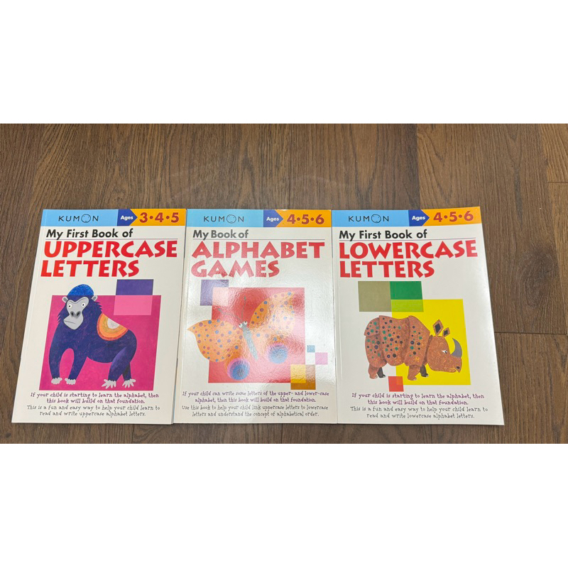 Kumon uppercase letters、alphabet games、lowercase letters | 蝦皮購物