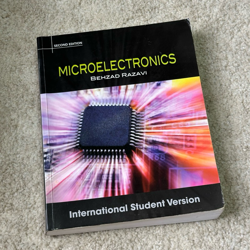 Microelectronics 2/E RAZAVI WILEY 微電子學 二版 二手書 9781118165065 | 蝦皮購物