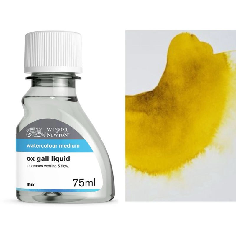 水彩牛膽汁 Winsor&Newton OX Gall LIQUID 3021766 法國製 溫莎牛頓 | 蝦皮購物