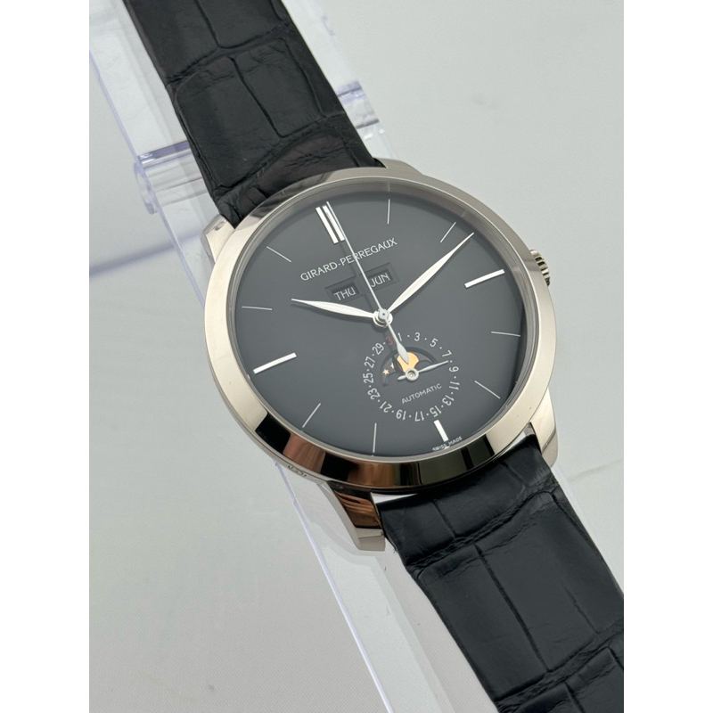 芝柏錶 白金 全曆 Girard Perregaux 1966_49536.53.651 | 蝦皮購物