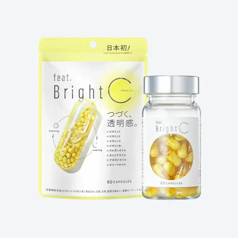 日本直送 FEAT. LICAPS BRIGHT C 維他命C 維生素C膠囊60粒 現貨在台 品質把關 最新效期 | 蝦皮購物