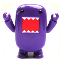 Domo QEE 盒玩 Toy2r 多摩君 series 1 第一代 5公分 純紫色 紫色 共1隻 | 蝦皮購物