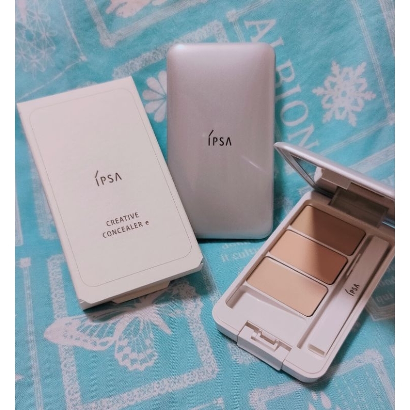 〖IPSA｜茵芙莎〗誘光隱色遮瑕組 4.5g 三色遮瑕盤 三文魚色 黑眼圈 | 蝦皮購物