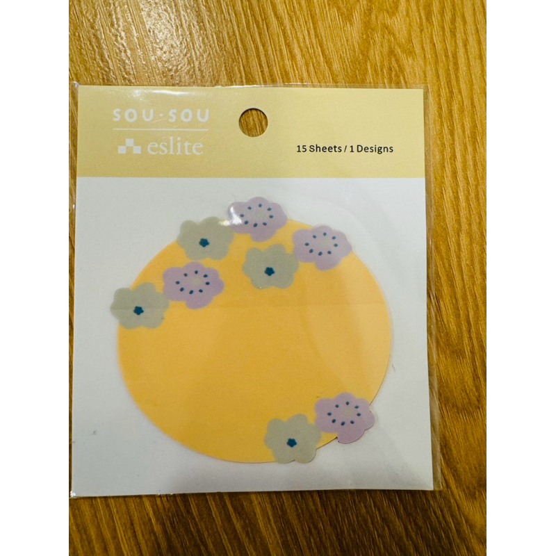 半價以下出售～全新「現貨」商品～誠品購入~『誠品限定』SOU．SOU X Jean透明書寫便利貼-微笑 | 蝦皮購物