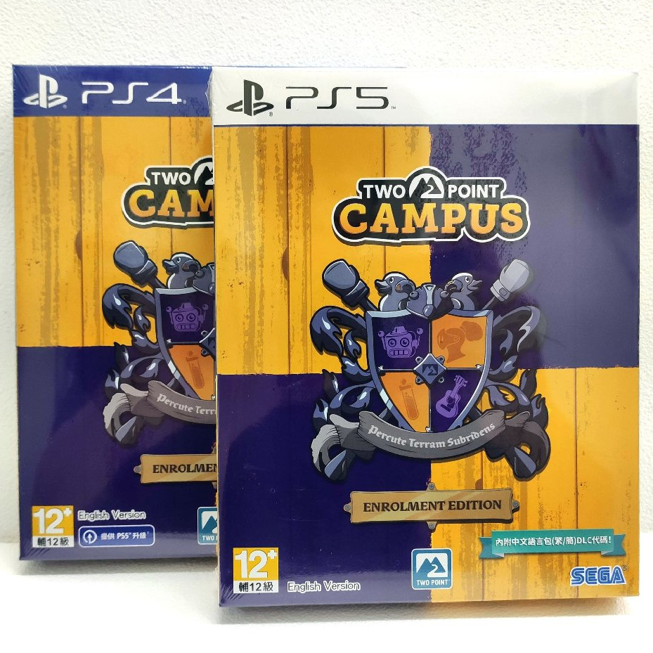 PS5 PS4 雙點校園 two point campus 中文版 年度最佳模擬遊戲 建造 管理 大學 | 蝦皮購物
