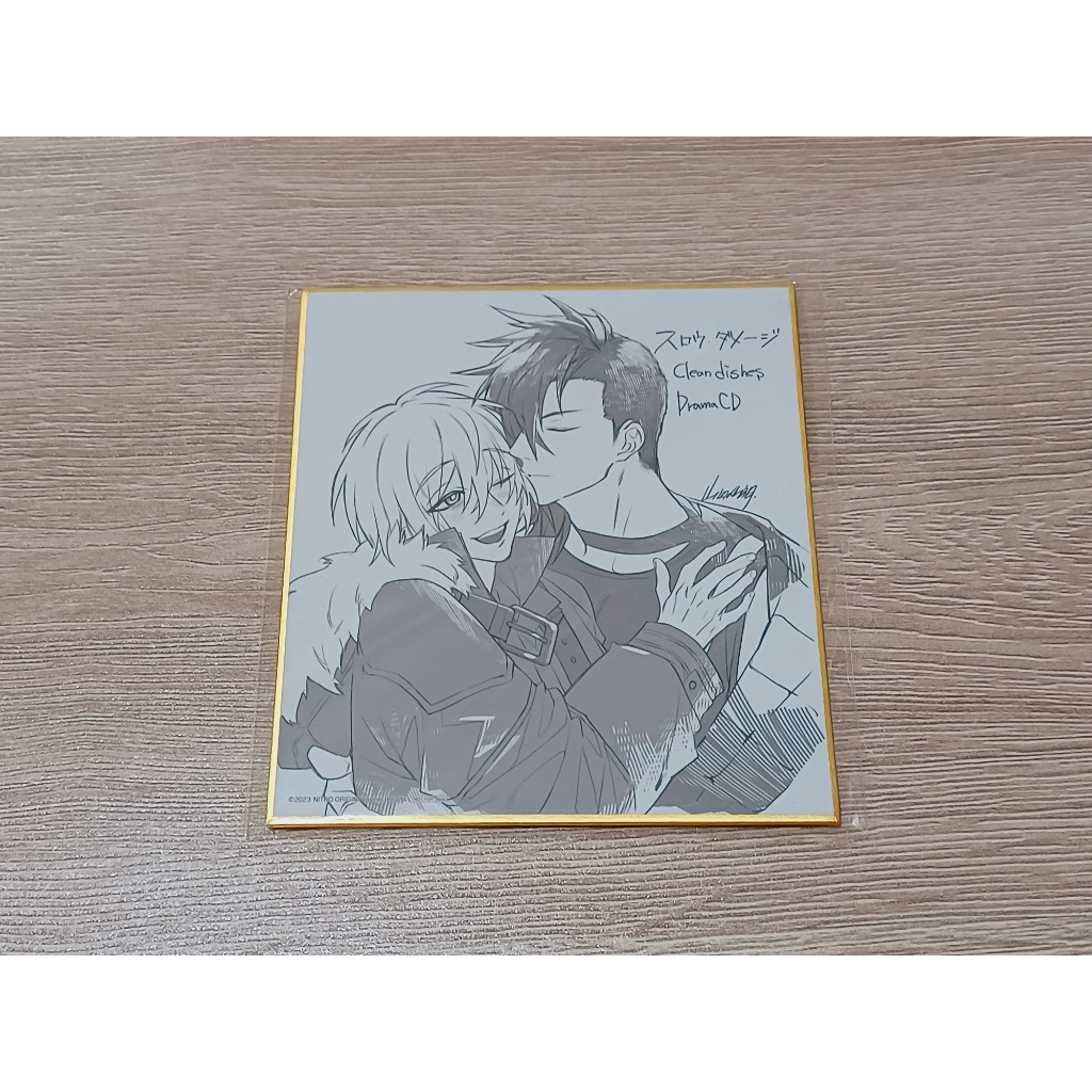 【全新】日版 NITRO CHiRAL slow damage スロウダメージ Clean dishes 特典 色紙 | 蝦皮購物