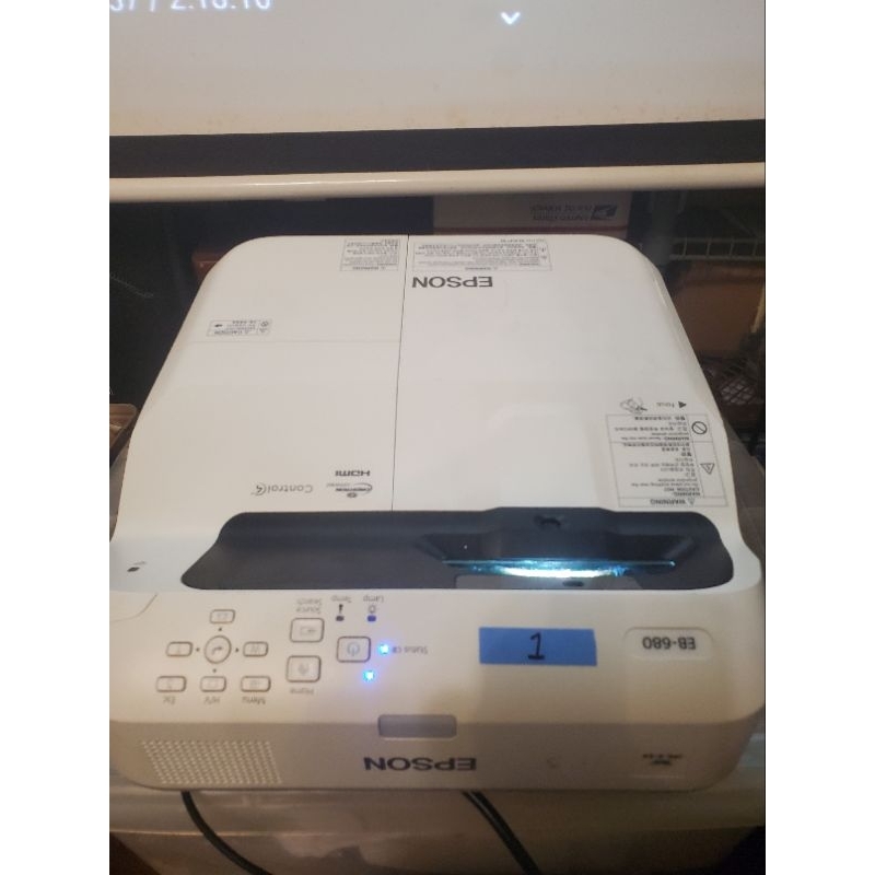 《特價品》EPSON EB-680 超短焦投影機 ＜1＞ | 蝦皮購物