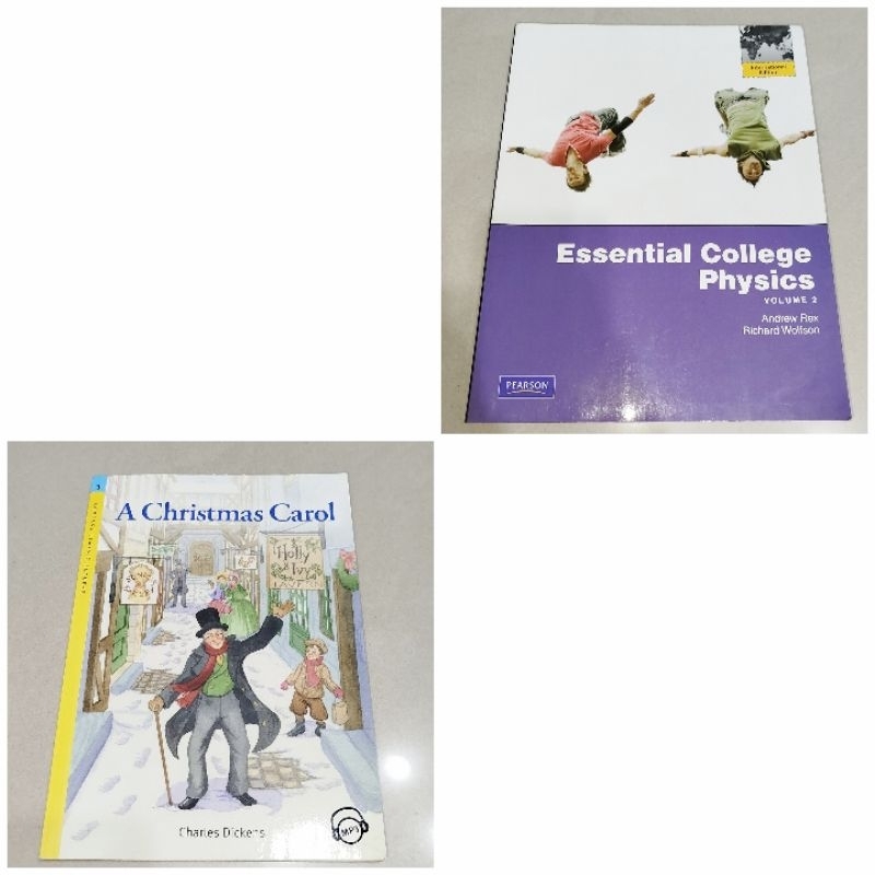 Essential college Physics volume Andrew RexA Christmas carol | 蝦皮購物