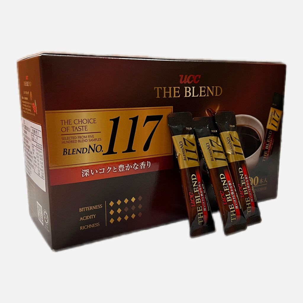 【有發票】UCC黑咖啡 UCC117隨身包2g/包（1盒100包） 精緻即溶咖啡 隨身包 飯店 旅館 民宿 | 蝦皮購物