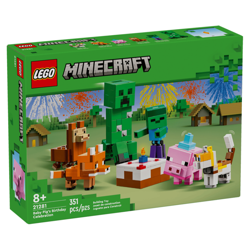 [想樂]全新 樂高 LEGO 21281 Minecraft 創世神 Baby Pig's Birthday Celebration | 蝦皮購物