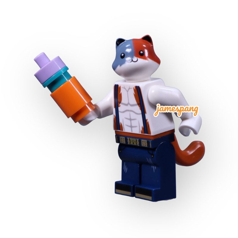 【台中翔智積木】LEGO 樂高 要塞英雄 77073 人偶 喵喵叫 Meowscles | 蝦皮購物