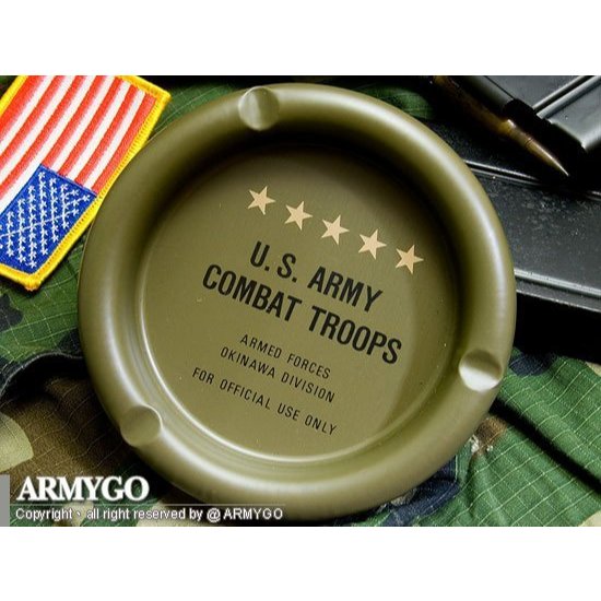 【ARMYGO】美軍軍種煙灰缸-陸軍 | 蝦皮購物