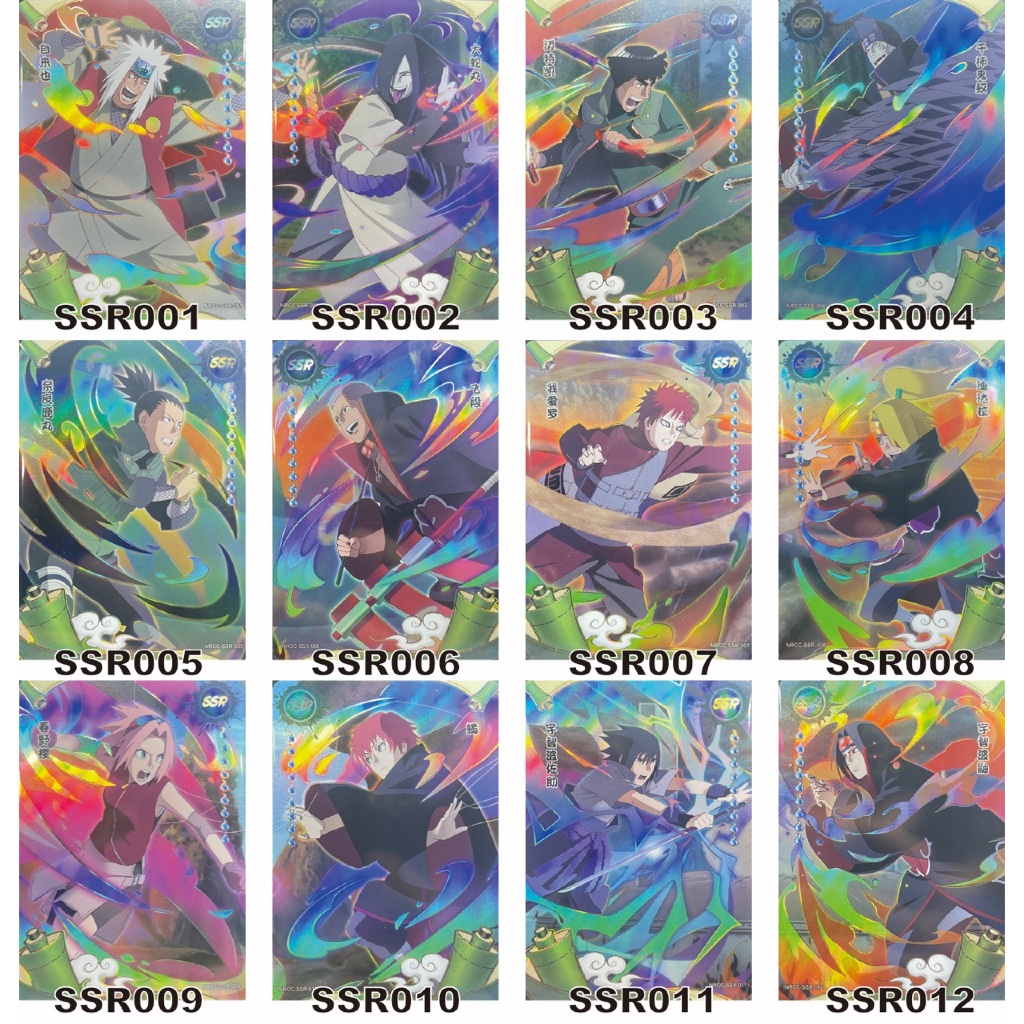 火影忍者 忍者時代第一彈SSR001~020 散補 卡遊官方授權正版周邊 收藏卡 | 蝦皮購物