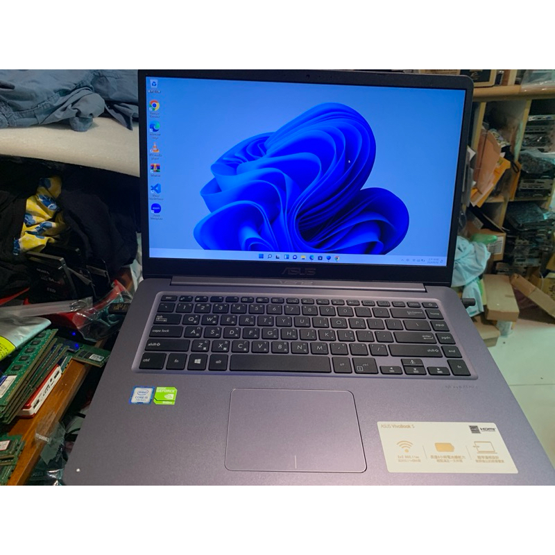 華碩 Asus X510U 七代筆電 i5-7200U 8G 256G SSD GTX940MX獨顯 | 蝦皮購物