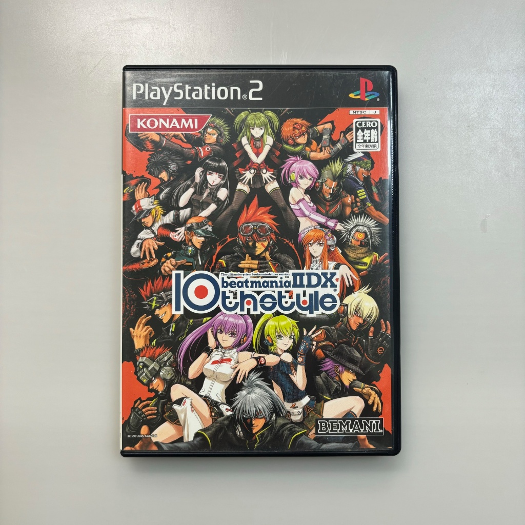 PS2 日版 二手 Beatmania 節奏DJ IIDX 10th style 近全新 原裝書卡齊全 | 蝦皮購物