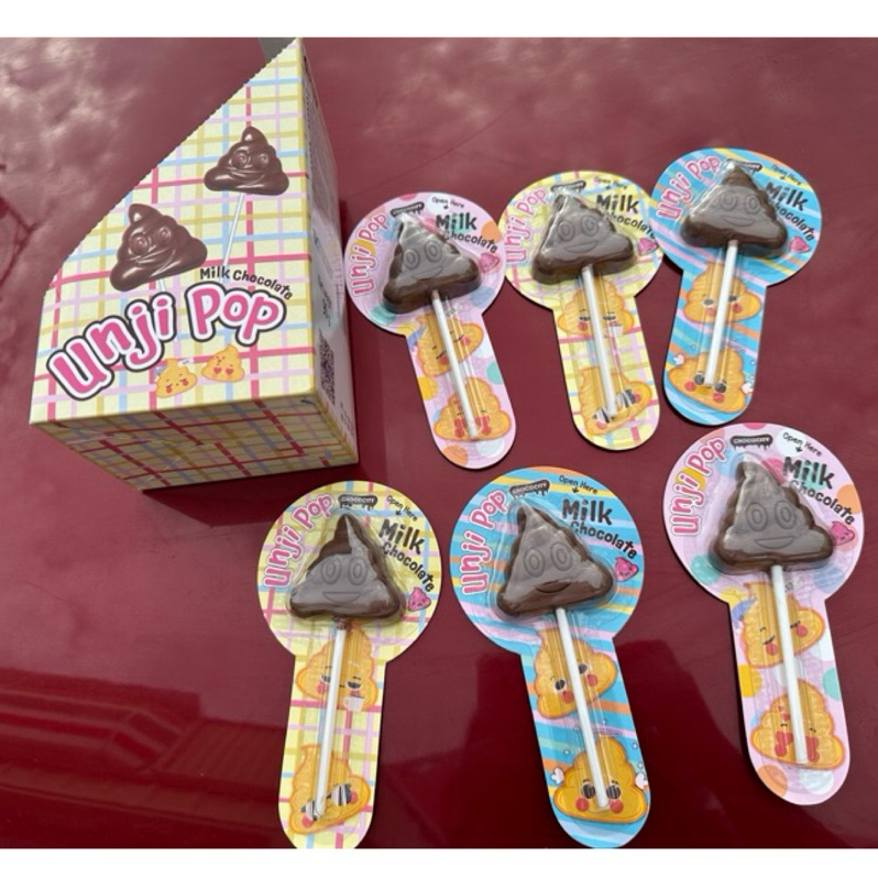 萬聖節糖果 搞怪糖果 巧克力🍫泰國 CHOCOCITY趣味造型牛奶巧克力棒棒糖 大便造型巧克力 惡搞巧克力 大便巧克力 | 蝦皮購物