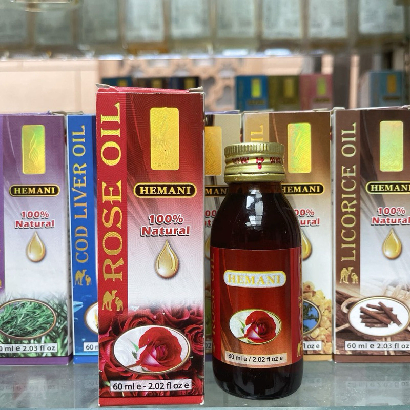 HEMANI Rose Oil 玫瑰精油 60mL | 蝦皮購物