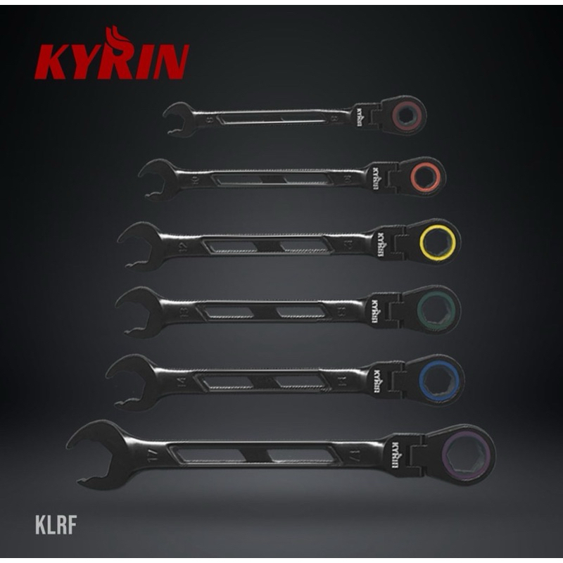 【五金大王】KYRIN 搖頭 棘輪梅開板手 120齒 輕量化 棘輪板手 簍空設計 日本級 扳手 8~22mm | 蝦皮購物