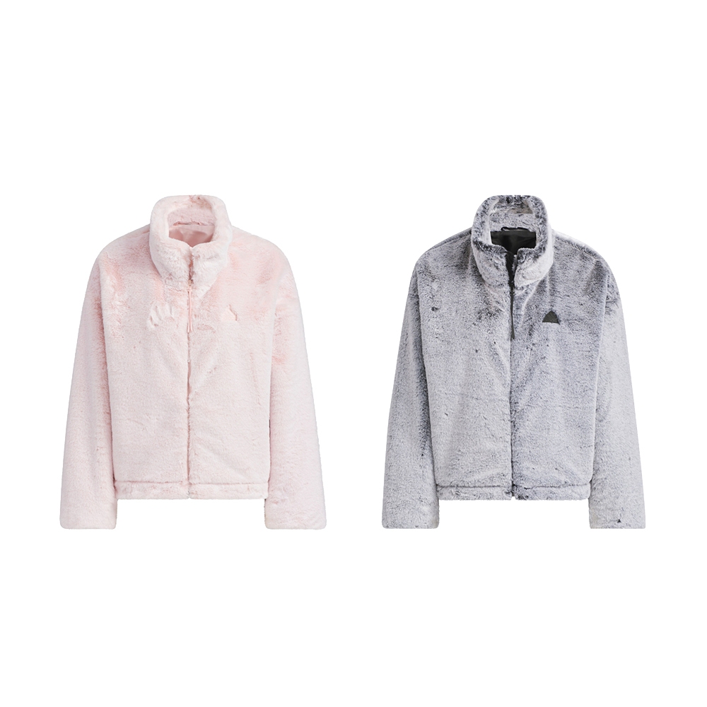 【ADIDAS】愛迪達 WARM JKT 女裝 休閒 立領 毛絨 外套 -JJ1080 JJ1081 | 蝦皮購物