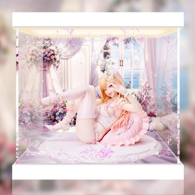 《Yao 挖寶趣》預售下單95折 ANIPLEX 戀上換裝娃娃 喜多川海夢 吊帶睡衣Ver. PVC公仔 專用展示盒 | 蝦皮購物