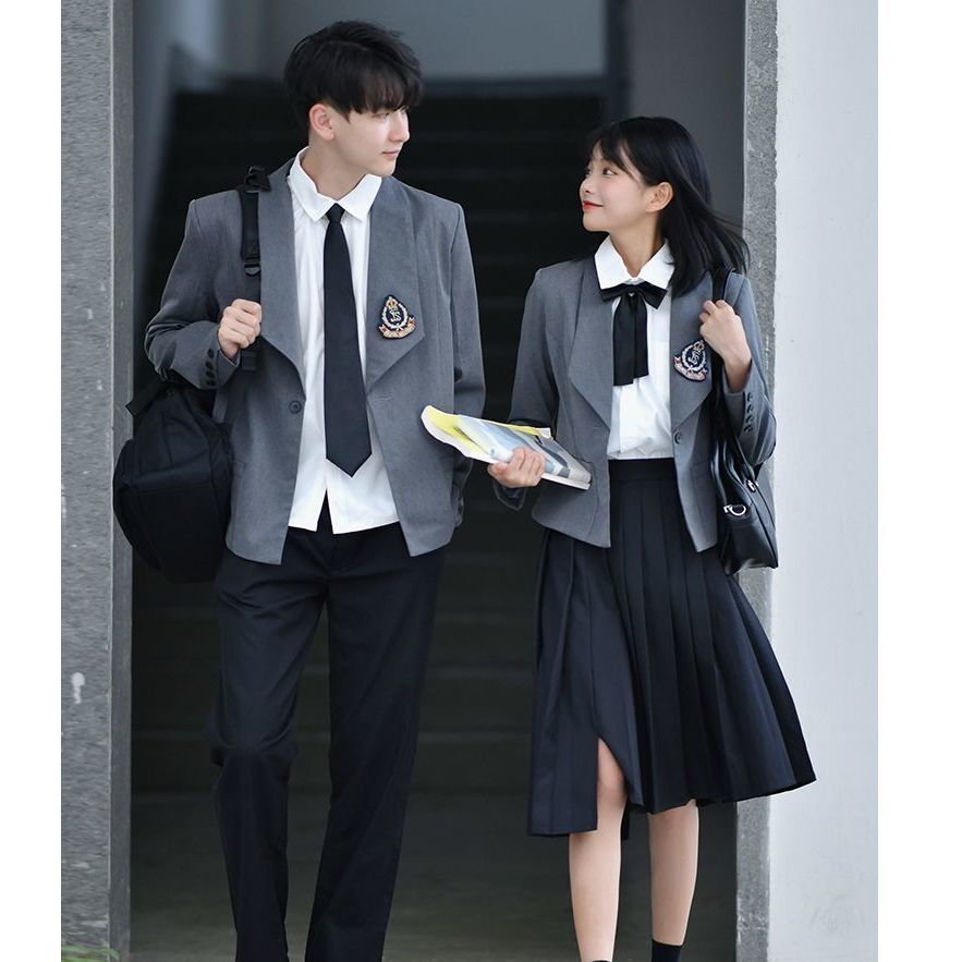 小紅書同款 春秋套裝 韓版制服 校服班服 DK制服 學生制服 學院風套裝 演出服畢業套裝 國中制服 英倫風DK/JK制服 | 蝦皮購物