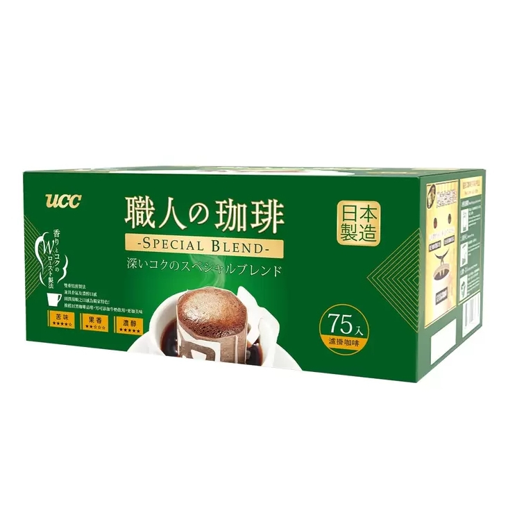 UCC 職人精選 綜合濾掛式咖啡 7g*75包/盒 好市多 【Suny Buy】 | 蝦皮購物