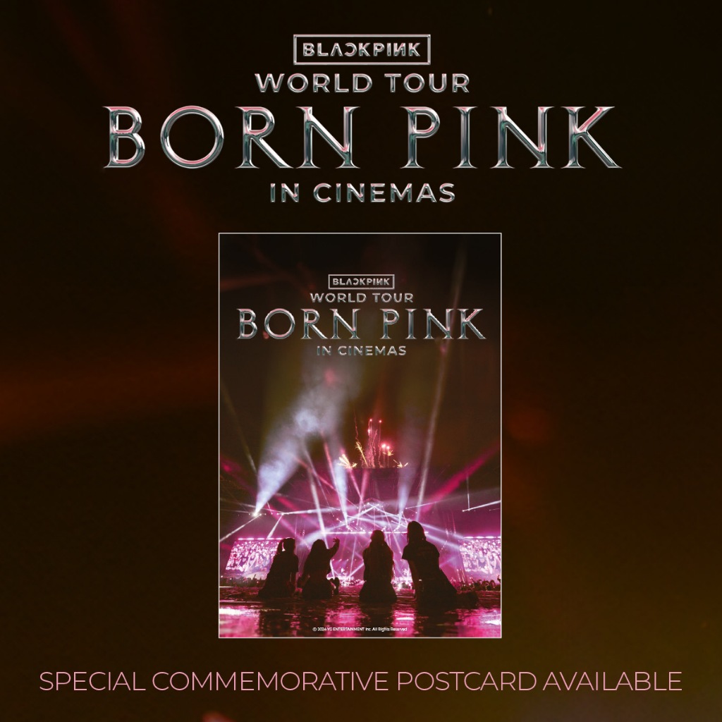 《𝐁𝐋𝐀𝐂𝐊𝐏𝐈𝐍𝐊 𝐖𝐎𝐑𝐋𝐃 𝐓𝐎𝐔𝐑 [𝐁𝐎𝐑𝐍 𝐏𝐈𝐍𝐊] 𝐈𝐍 𝐂𝐈𝐍𝐄𝐌𝐀𝐒》BLINK限定八週年觀影禮 | 蝦皮購物