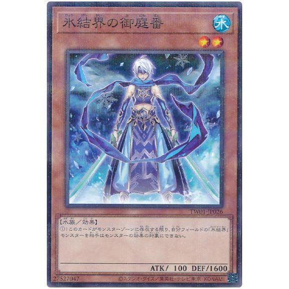 【小夫妻】遊戲王 DT08-JP033 TW01-JP026 冰結界的御庭番 (普鑽) | 蝦皮購物
