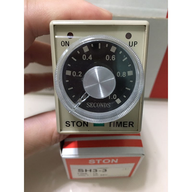 STON 仕通 計時器 泛用型限時繼電器 SH3-3 附座PF-085 DC24V | 蝦皮購物