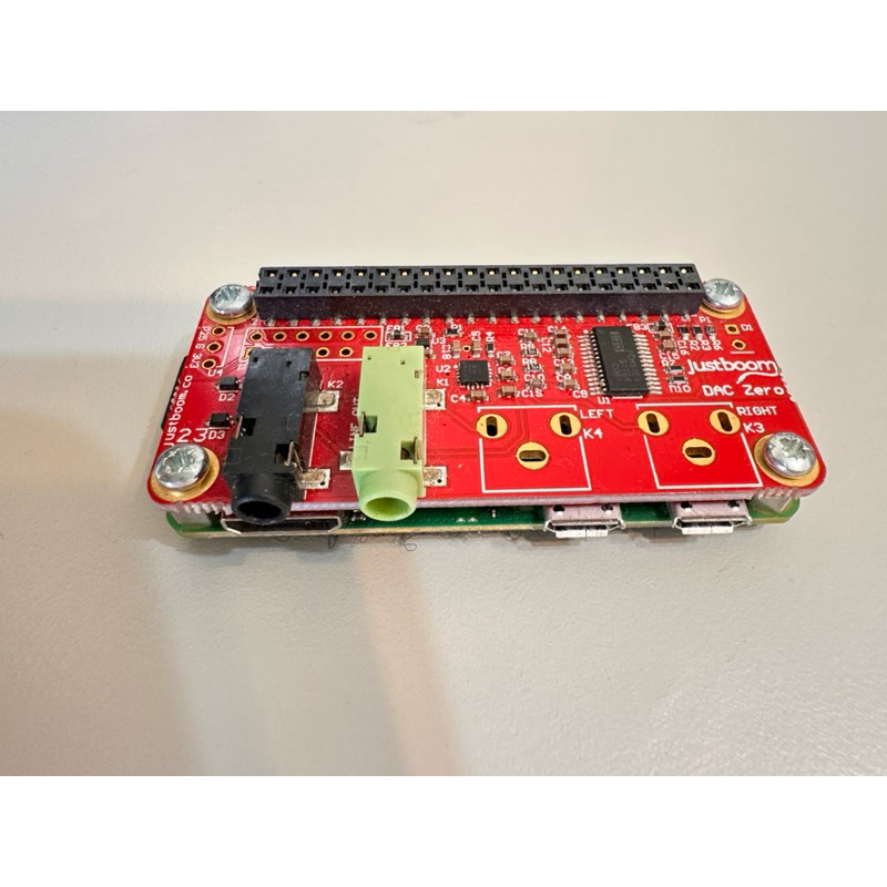 Raspberry Pi Zero W + Justboom DAC Zero 音效卡 | 蝦皮購物