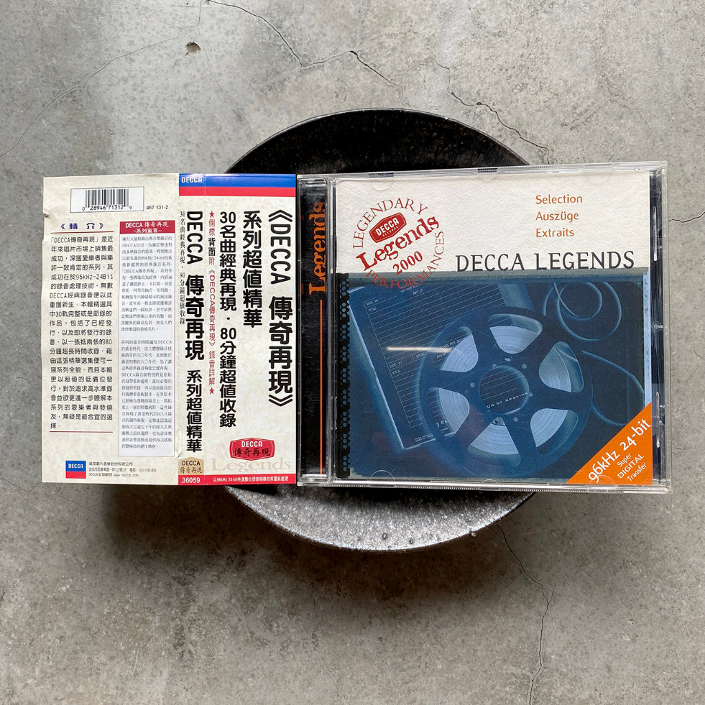平常小姐┋2手CD┋合輯 DECCA傳奇再現《Decca Legends Selection》 | 蝦皮購物