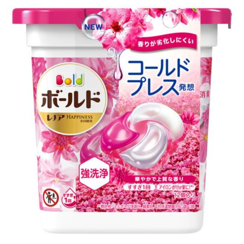 P&G BOLD 4D洗衣球 11入-療癒花香 | 蝦皮購物
