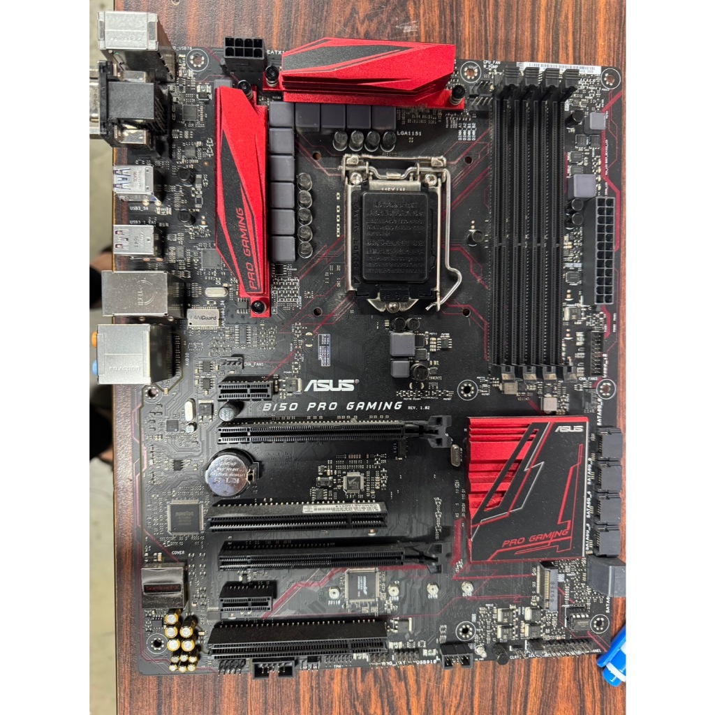 ASUS 華碩 B150 PRO GAMING B150 晶片組 1151 升級換下 功能正常 | 蝦皮購物