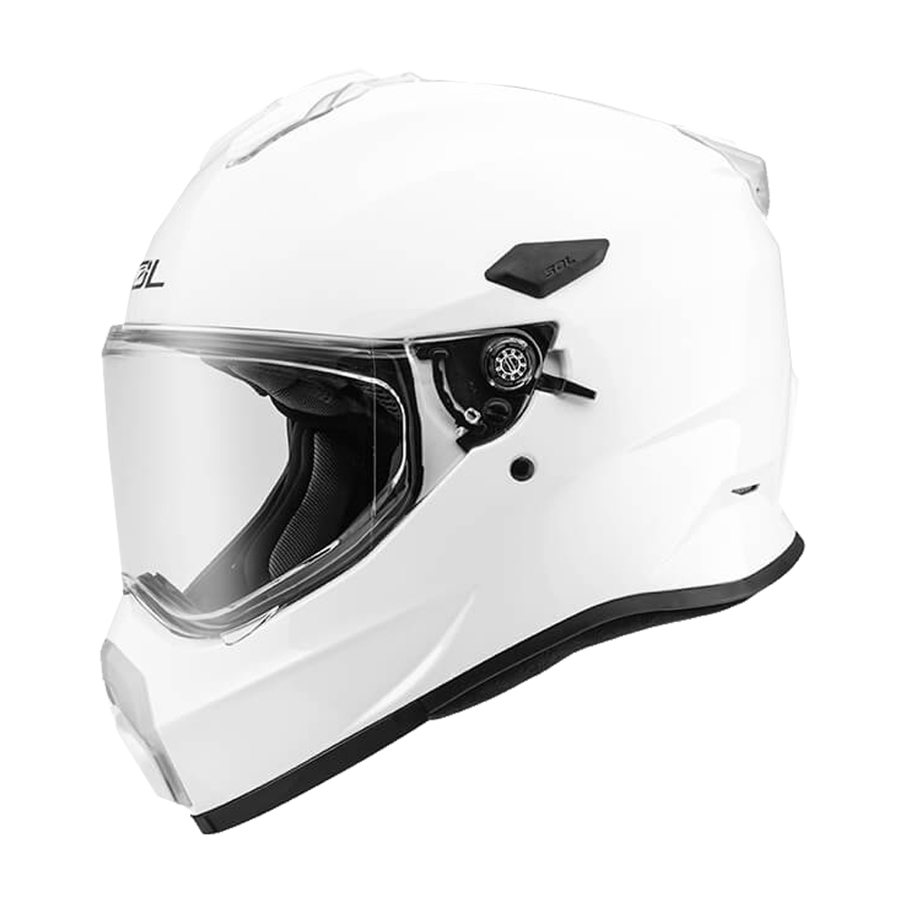 【SOL】SS-2P 素色 素白 安全帽 全罩｜眼鏡溝｜加厚鏡片｜快拆｜內襯｜EPS藍芽耳機槽｜越野帽 | 蝦皮購物