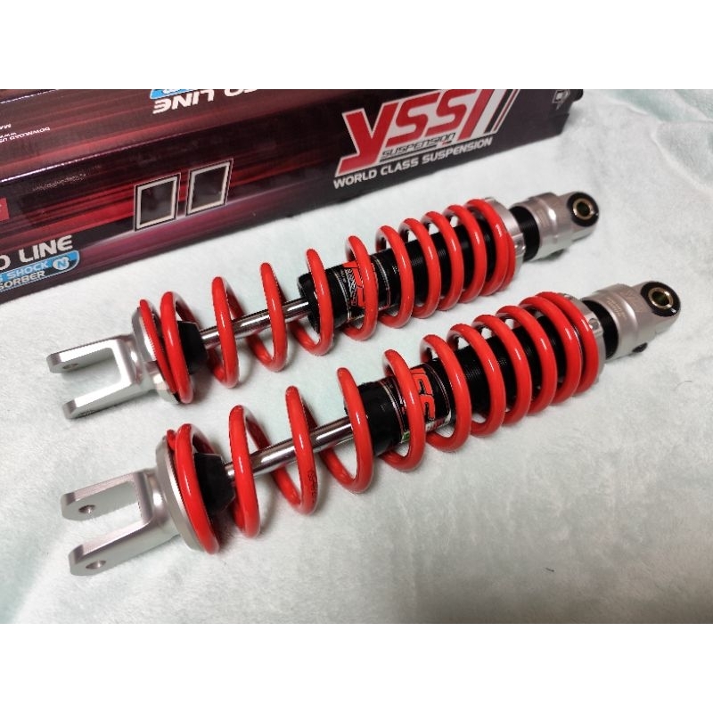 yss 330mm 加重 4mica 雙避震器 大重量 紅色 改裝 e series 雙槍 避震器 | 蝦皮購物