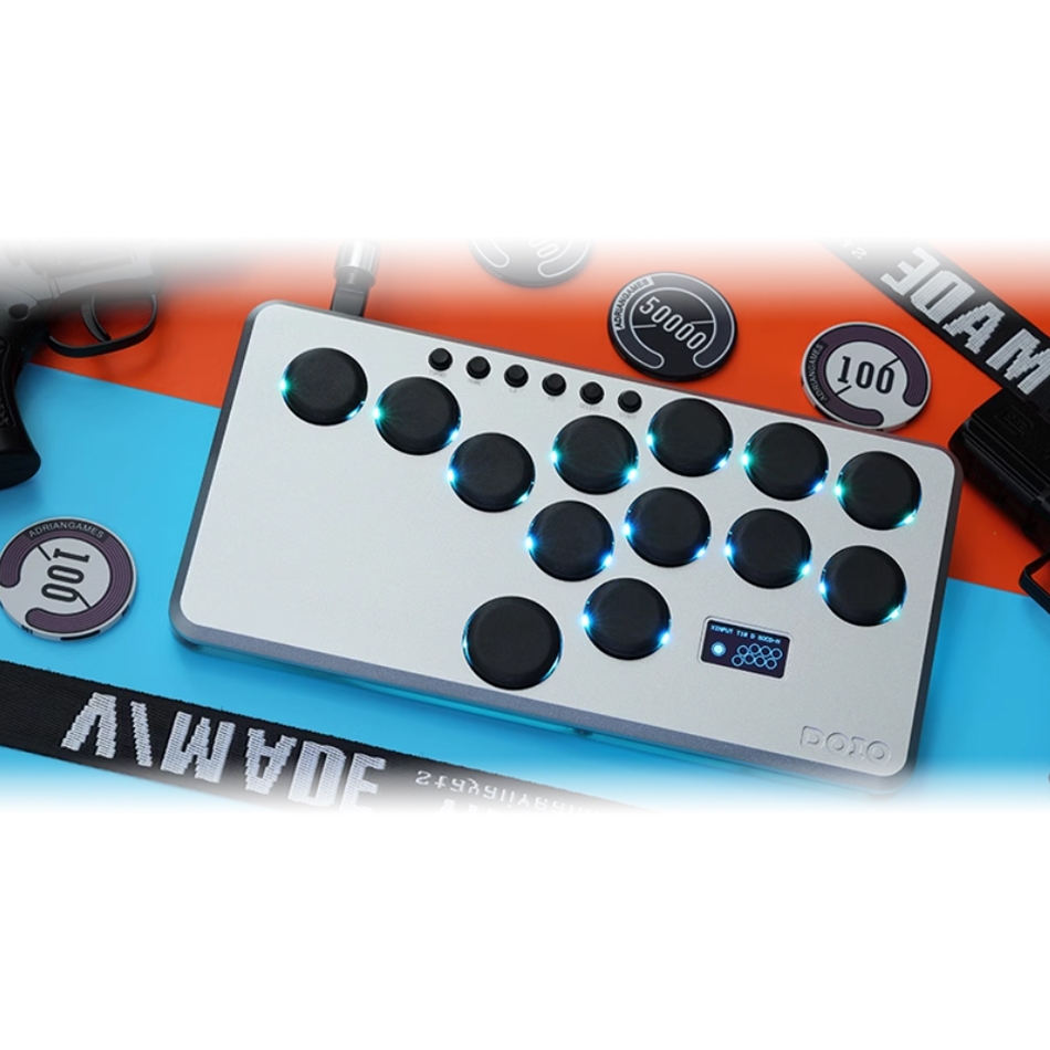 DOIO 鋁合金 Hitbox 格鬥 便攜型 迷你 Hitbox Pc/Ps5/Ps4/Steam/Switch | 蝦皮購物