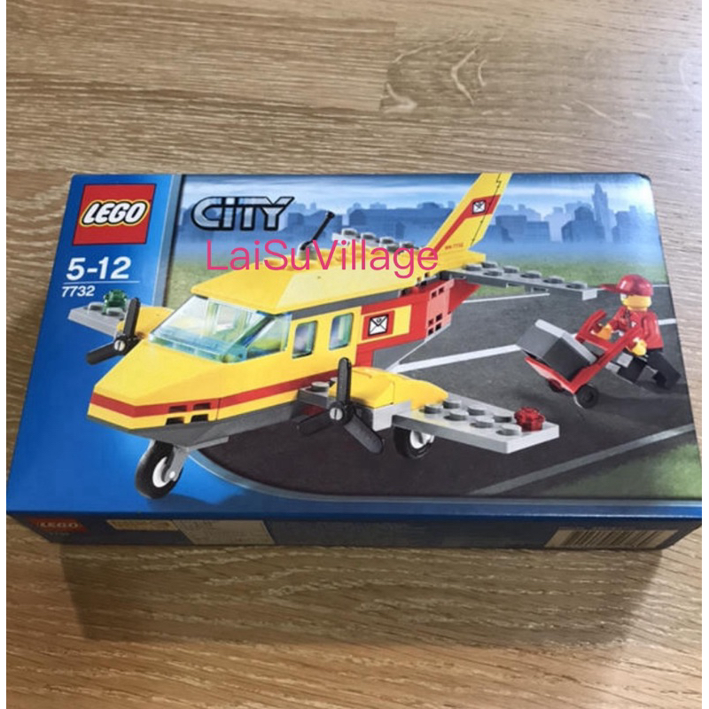 實品實拍樂高 Lego 城市系列 CITY 7732 郵件運輸小飛機 絕版品未拆封 | 蝦皮購物