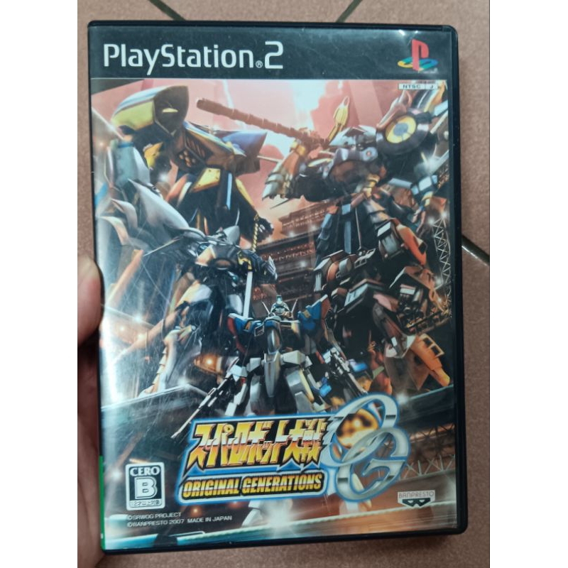 PS2 機器人大戰 OG 盒書完整 日版 | 蝦皮購物