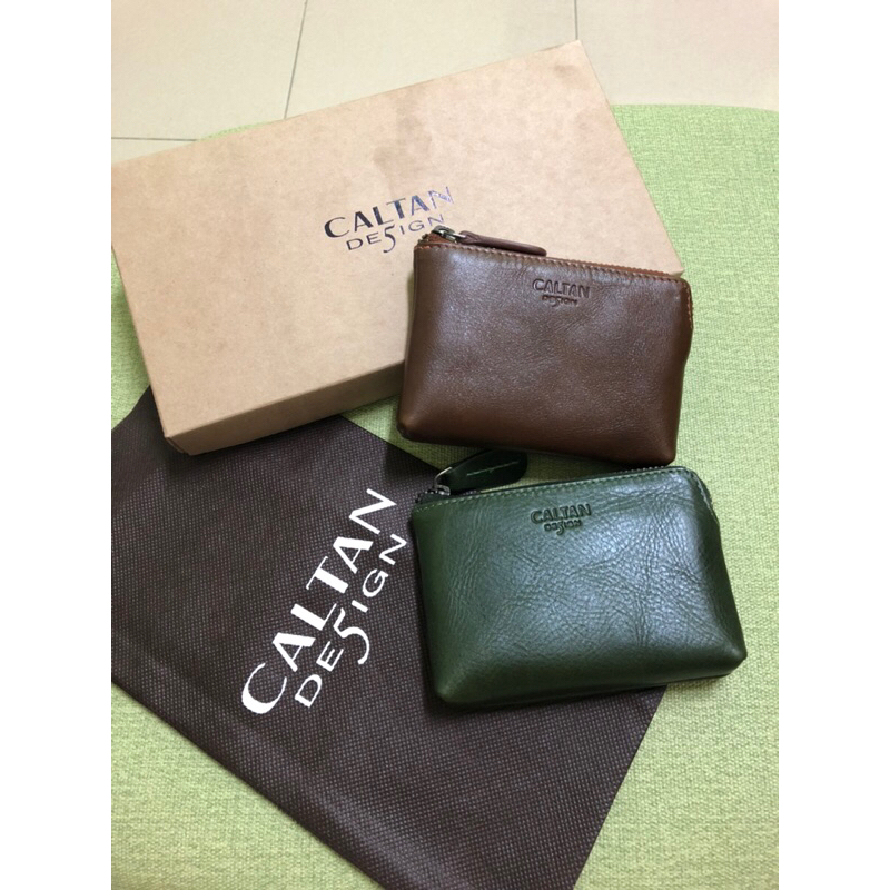 CALTAN DESIGN真皮單層零錢包（全新） | 蝦皮購物
