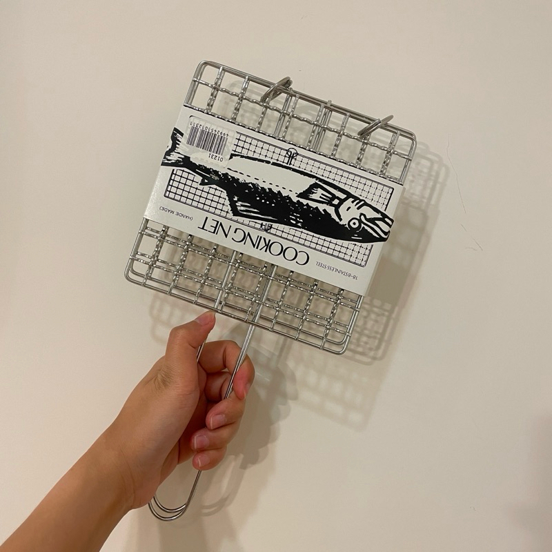 日本製 職人製作 烤魚 烤網 18-8 304不鏽鋼 | 蝦皮購物