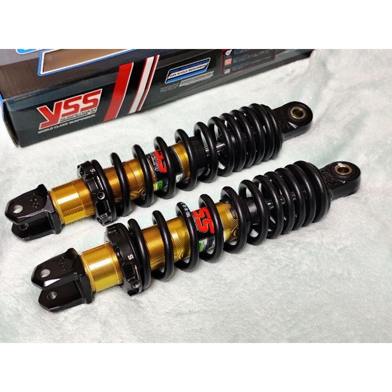 yss 275mm Nouvo yamaha DTG plus 避震器 nmax 降低 load 改裝 黑色 金色 | 蝦皮購物