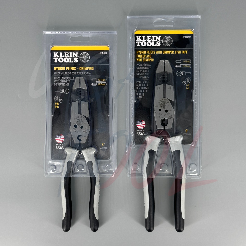 KLEIN TOOLS 美國製9吋/8吋複合式電工鉗 J2159CRTP/J215-8CR | 蝦皮購物
