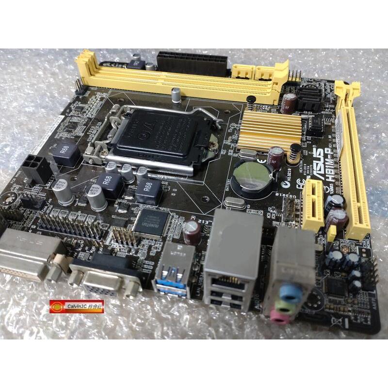 華碩 H81M-P 1150腳位 Intel H81晶片組 2組DDR3 4組SATA VGA DVI 多重輸出 主機板 | 蝦皮購物