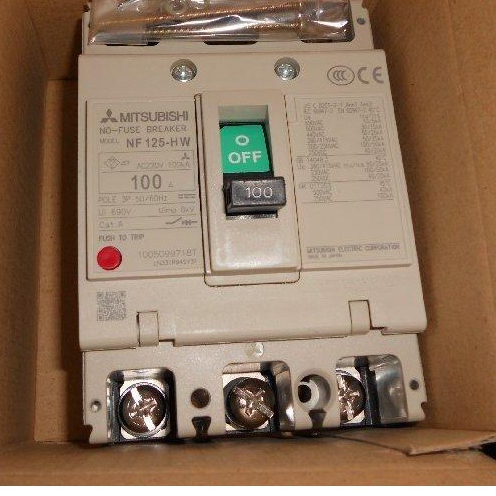 日本 MITSUBISHI 三菱 NF125-HW 無熔絲開關 3P 16-125A (D2) | 蝦皮購物